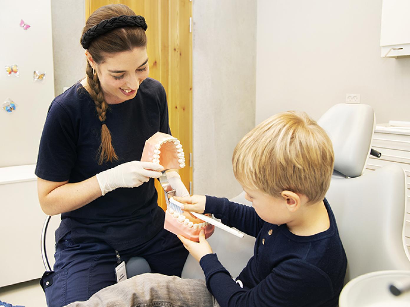 Tænder og tandpleje 0-5 år | Børne- og Ungdomstandplejen